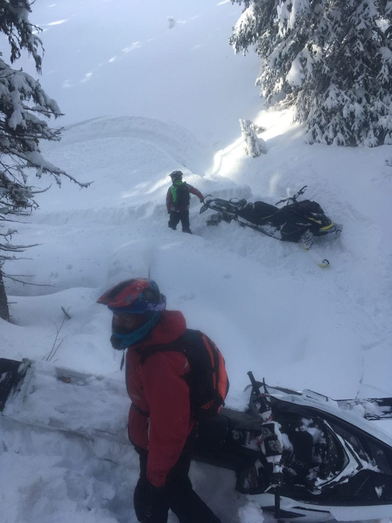 Snowmobiler rescued after being stuck overnight near West Yellowstone