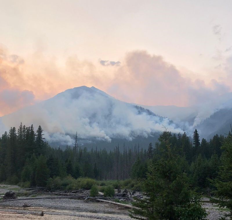 New numbers scale down Howe Ridge Fire to 9,600+ acres